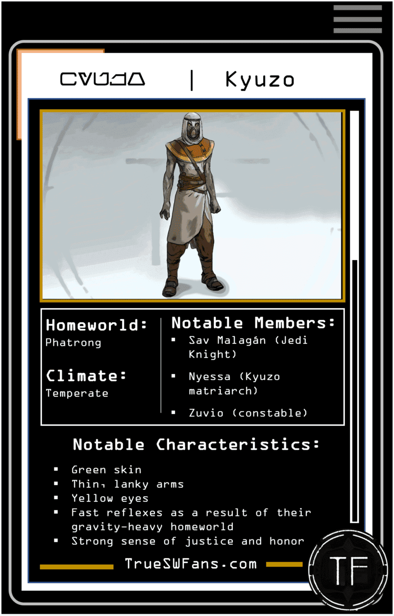 Kyuzo - True Star Wars Fans