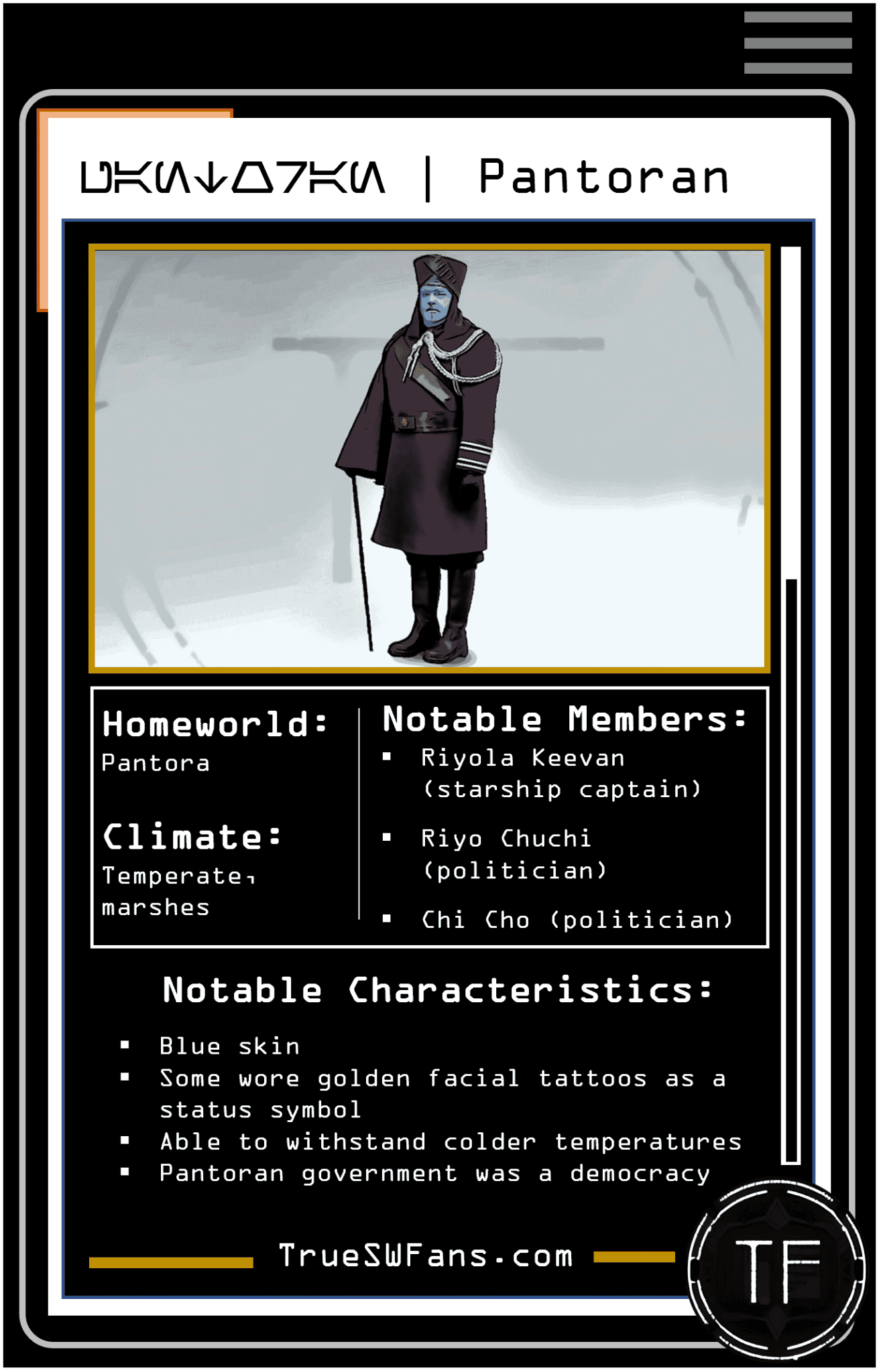 Pantoran - True Star Wars Fans